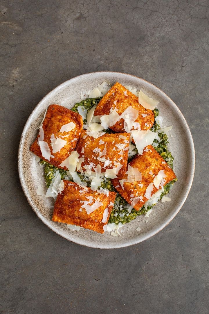 Town & Country - CATERING PERSIMMON & WHIPPED RICOTTA