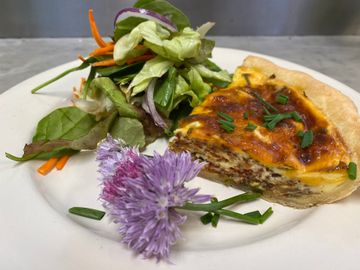 Threefold Cafe - Eggplant, Mushroom & Chickpea Tagine (v, gf available)