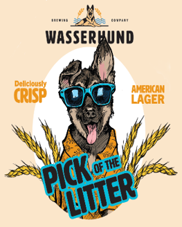 2411 Granby Street - Pick of the Litter American Lager 32oz Crowler Can