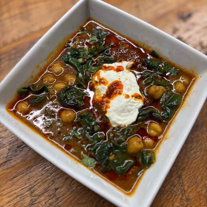 Semolina Kitchen & Bar - Buffalo Eggplant Pizza