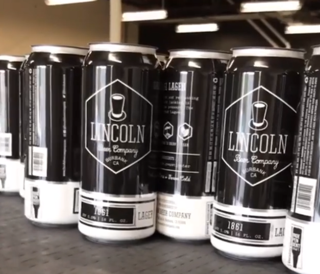 Lincoln Beer Company Brewery & Taproom - 1861 4-pack