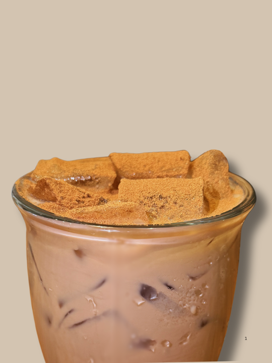 Large Iced Dirty Chai Latte | Lasaters Coffee & Tea