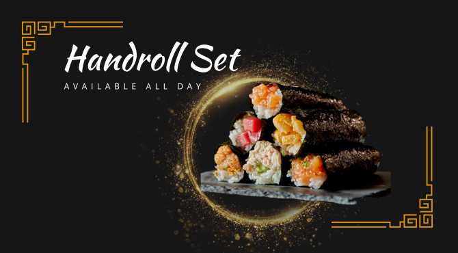 Origami Handroll x Kushiyaki Bar - Coca-Cola