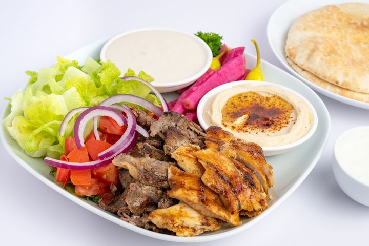 Tarna & Shawerma Combo Plate | Zankou Chicken