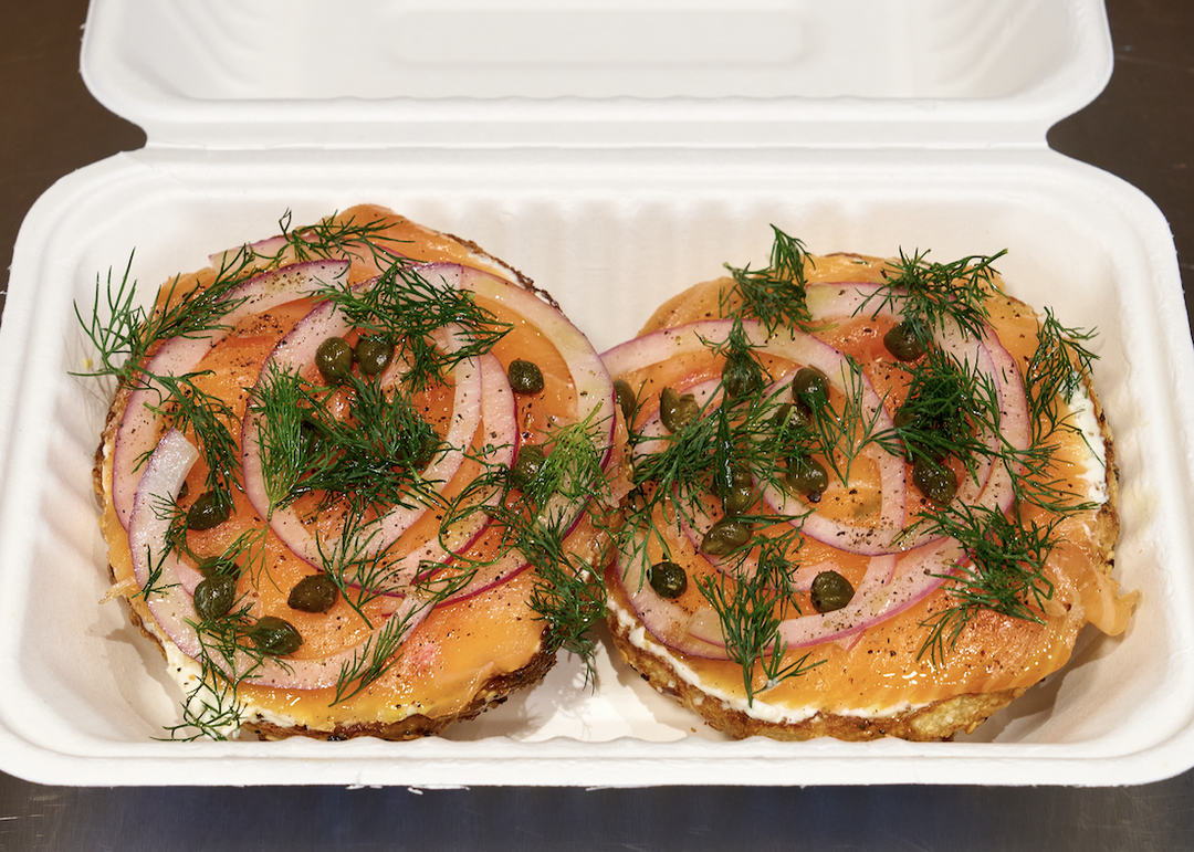 Apollo Bagels 242 East 10th Street - Bagel with Butter and Jam