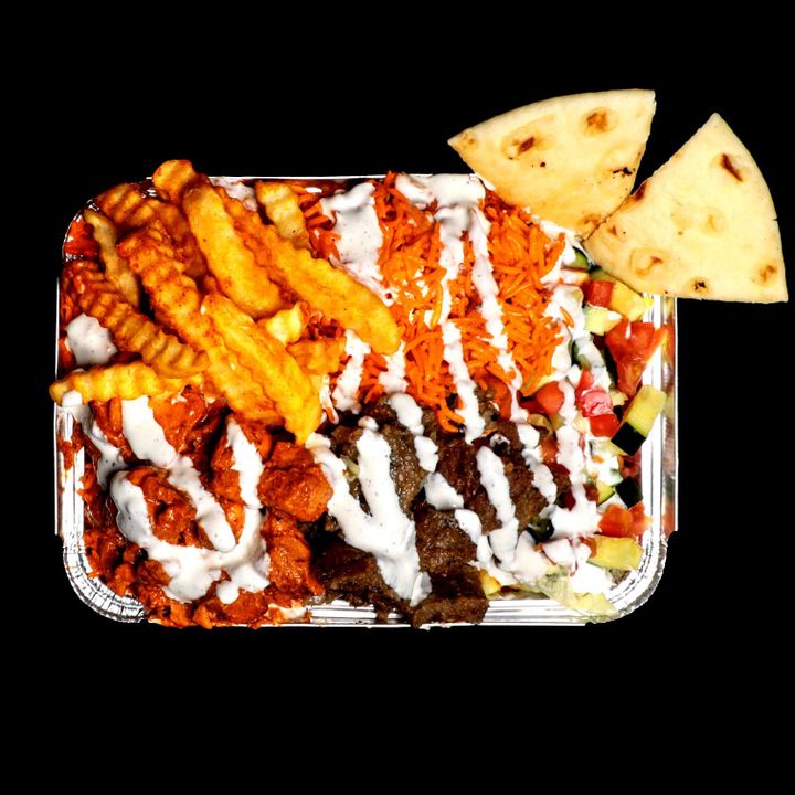 Halaleez - Lamb over Rice Platter