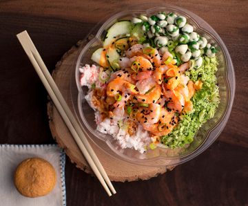 Fresh Catch Poke & The Galley Lounge - Manhattan Clam Chowder with ...