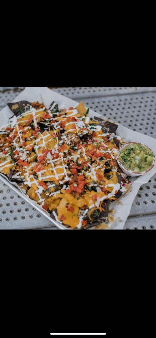 Sheet Ton Chicken Nachos | Purple Goat