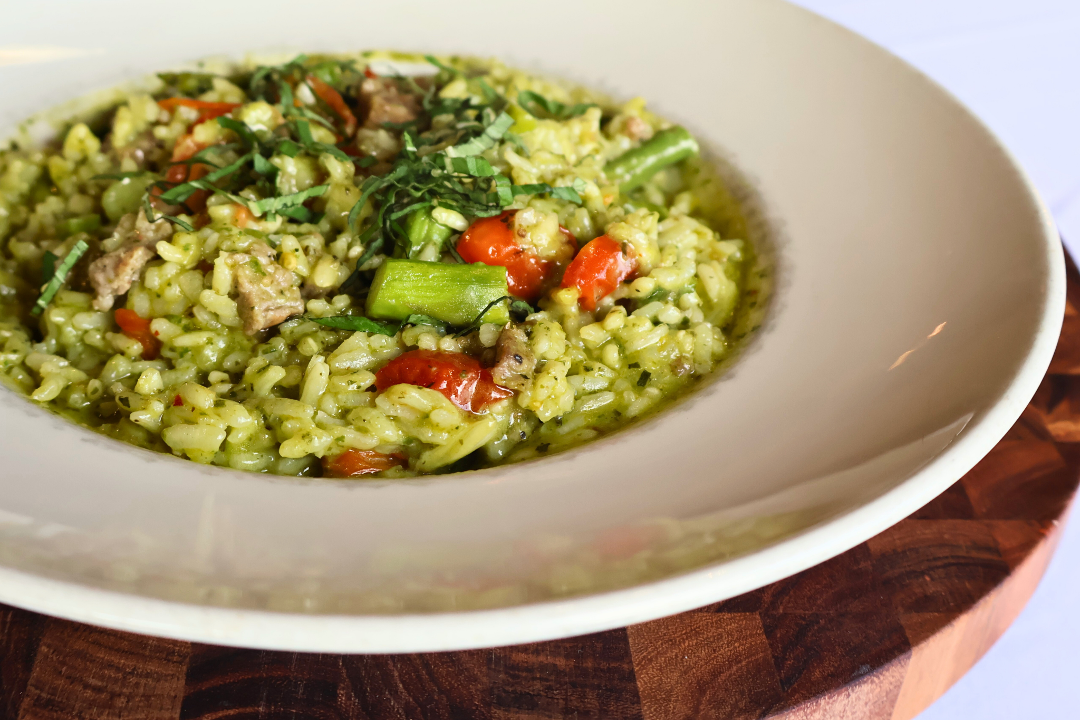 Grandville - Italian Sausage and Pesto Risotto