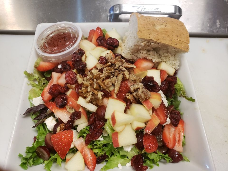 Teaspoons Cafe - Spinach, Tomato & Feta Quiche