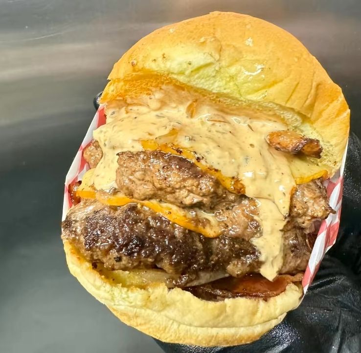 Flipped and Fresh - Cheeseburger Hoagie