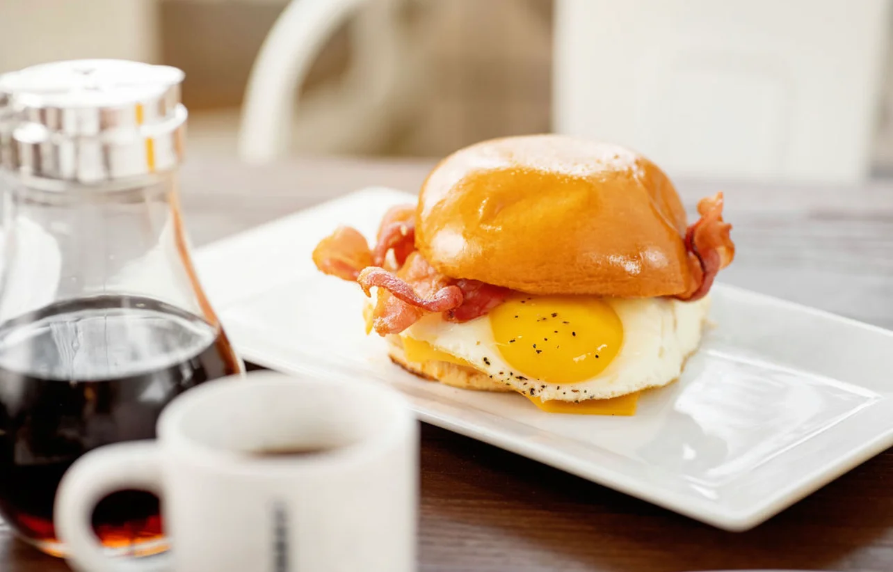 Scratch Kitchen & Bistro - Crab Cake & 3 Egg Platter with Home Fries ...