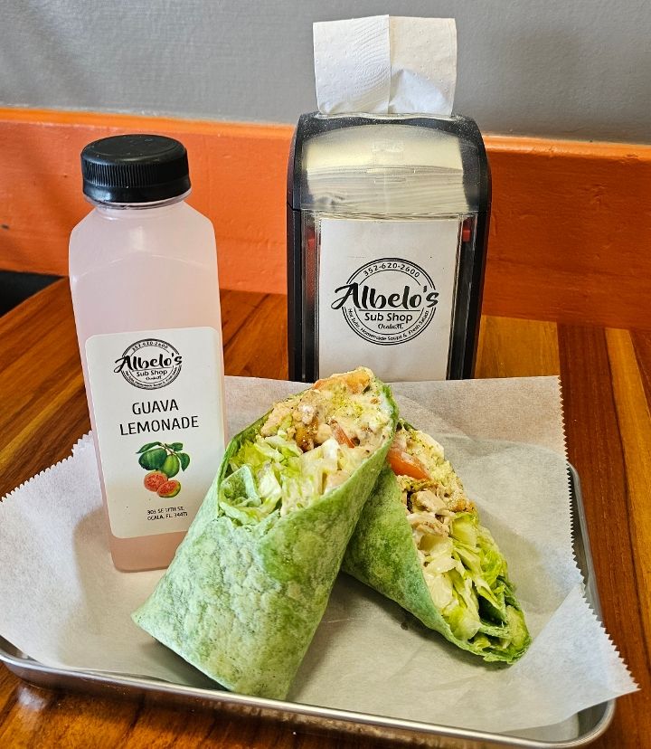 303 Southeast 17th Street - CHICKEN CAESAR WRAP IN TORTILLA