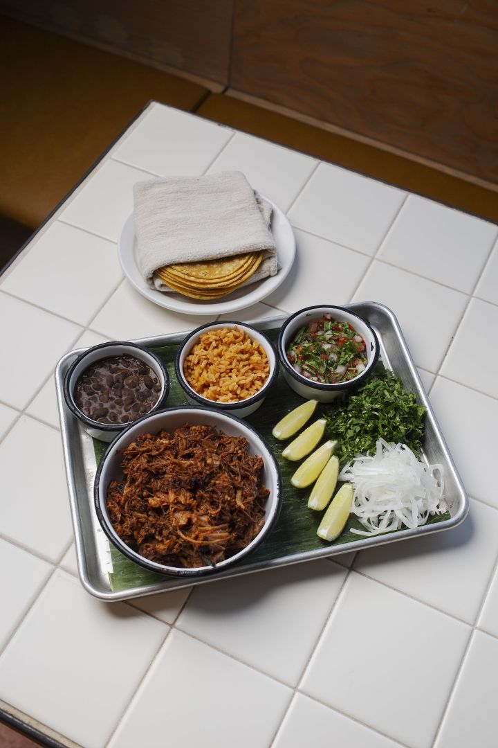 Native Tongues Taqueria - Britannia Plaza - Quesadilla Frijoles Refritos