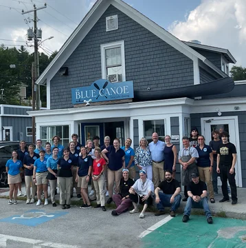 The Blue Canoe
