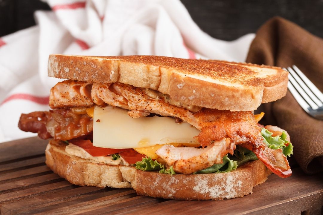 Grilled Salmon club | Smackers