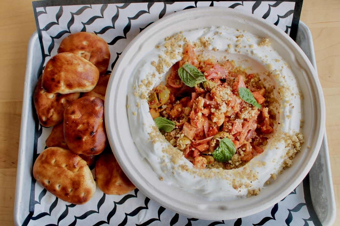 Baba's Hummus House + Mana'eesh Bakery 2220 Lyndale Avenue South - Toum Jar