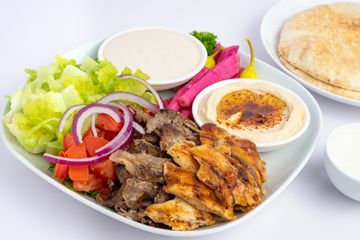 Tarna & Shawerma Combo Plate | Zankou Chicken