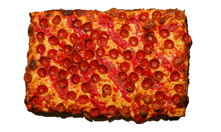 Badamo's Pizza - Northside - 18" Sicilian White