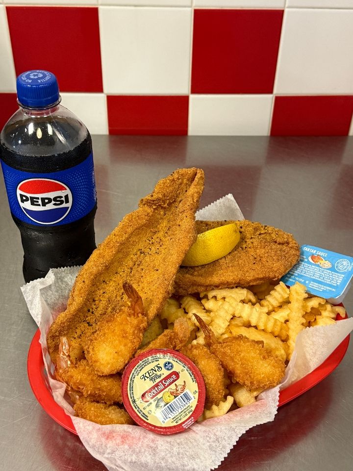 #8 6pc Shrimp & 2pc Fish | The Fried Flavor