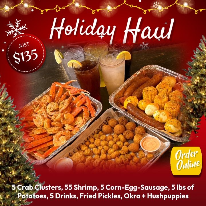 Krab Kingz Seafood Tulsa - 2 Pc Fish Lunch Combo