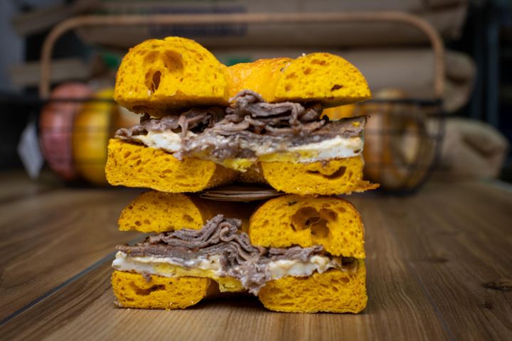 STEAK, EGG & PEPPER JACK | Mr.J's Bagels & Deli