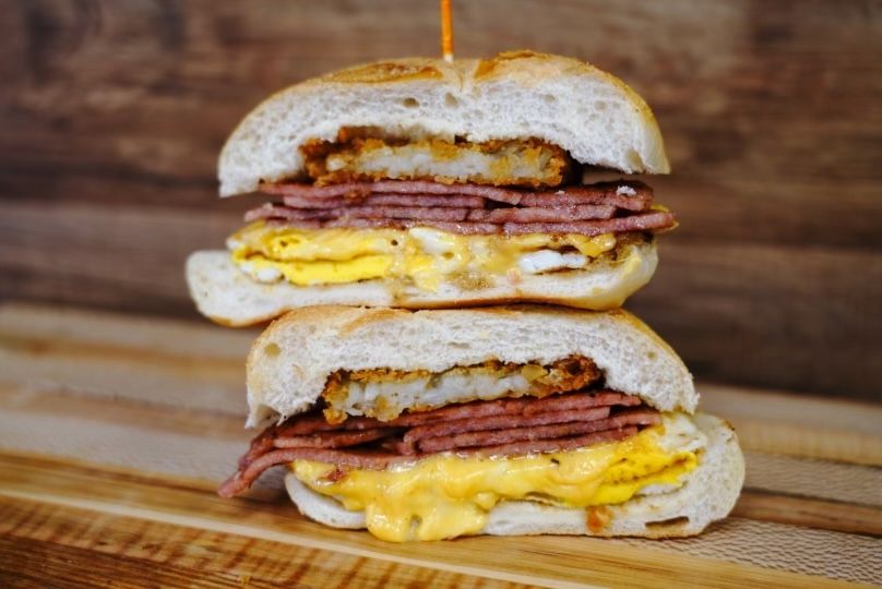 Dom's Cherry St Deli - Y. Applewood Smoked Beef Brisket w/ Slaw + BBQ ...