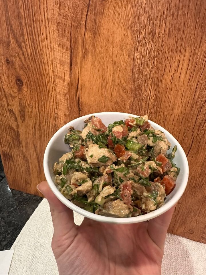 Mediterranean Chicken Salad | Sassool