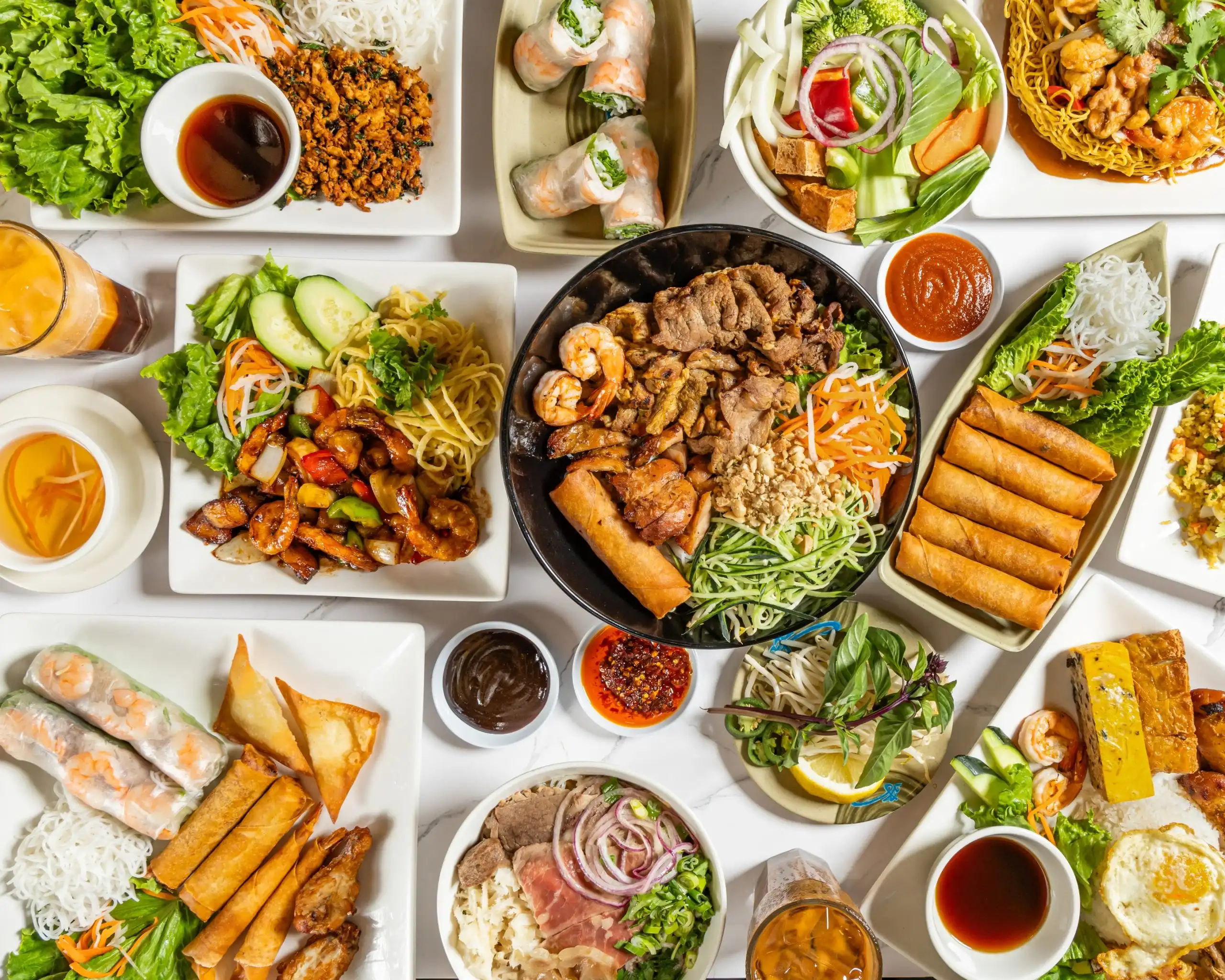 Pho King Way - Aliso Viejo - Com Chien Tom (8 Tom)