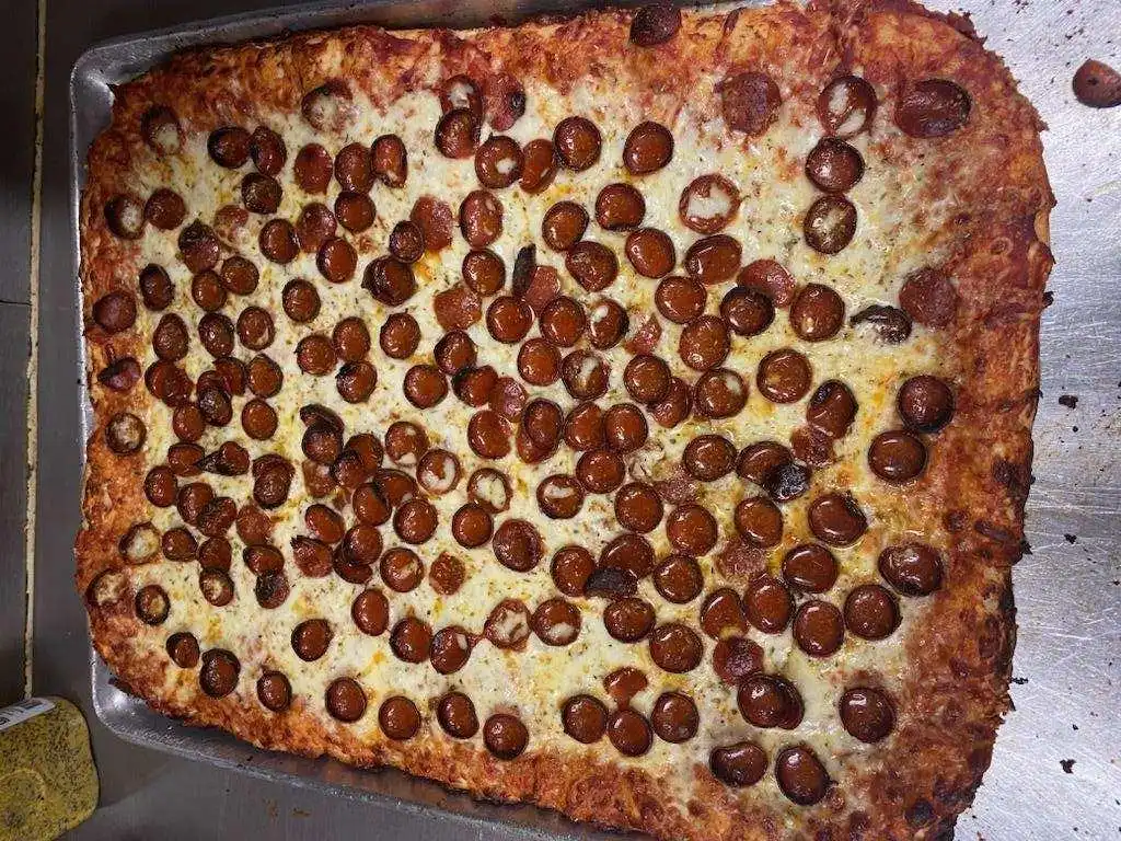 Sharpiros Pizzeria, located in Conyers, GA - Vic's Monster Slice ...