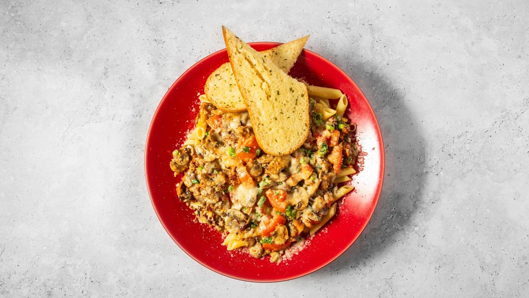 Chipotle Shrimp and Penne | Smoky Mountain Pizza