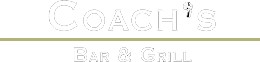 Coach's Bar & Grill - Main Menu