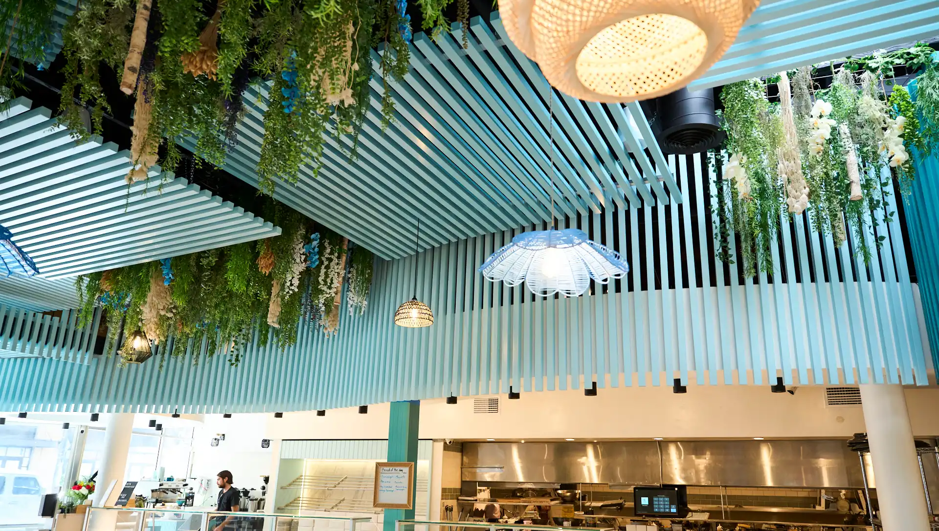 OH LA LA — Restaurant & Bakery - MIXED BERRY MATCHA LATTE