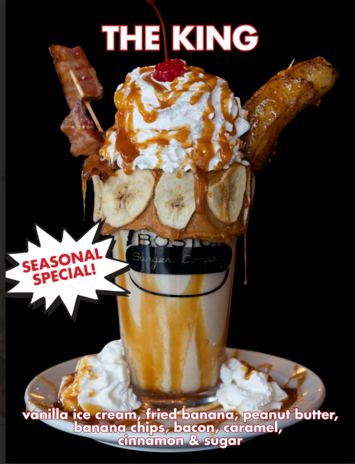 Boston Burger Company 1100 Boylston St - Strawberry frappe