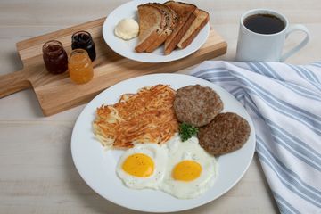 Peach's 1 - Manatee - Country Fried Steak N' Eggs