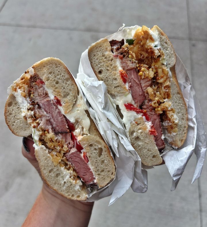 Tilly Bagel Shop - Fulton Market - SPECIAL - Smoked Brisket