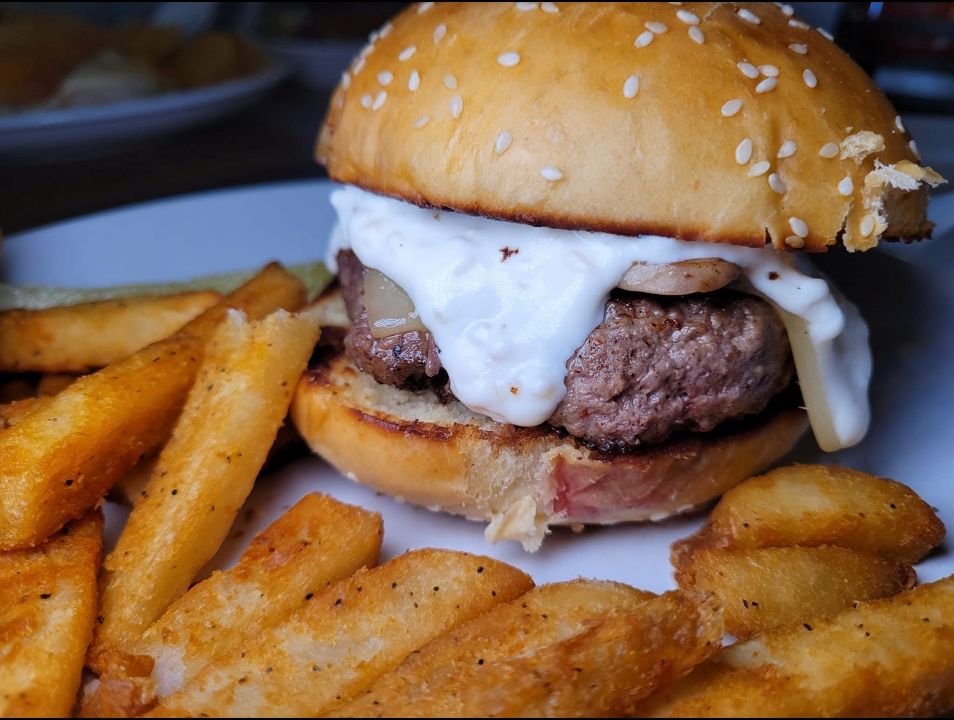 Bourbon Street Burgers & City Market Bridgeway Station - Soup of the ...