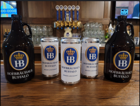 Hofbräuhaus Buffalo - One Sided HB Buffalo Logo Tee