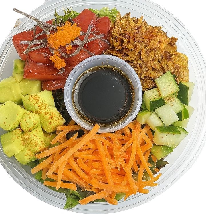 District Square Food Hall - Shrimp Teriyaki Rice Bowl