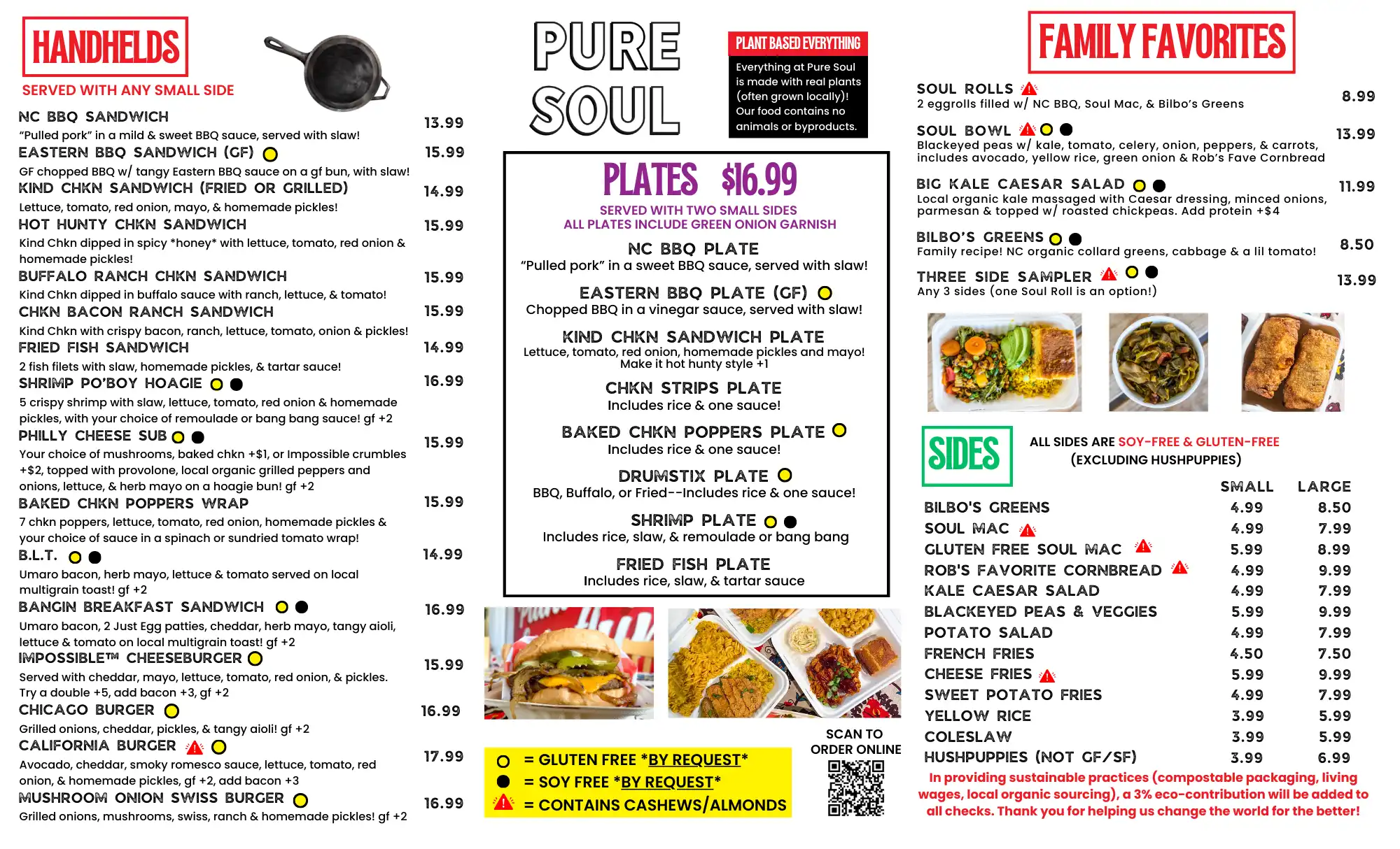 Pure Soul - Chkn & Veg Bowl (Thursday Exclusive Special)