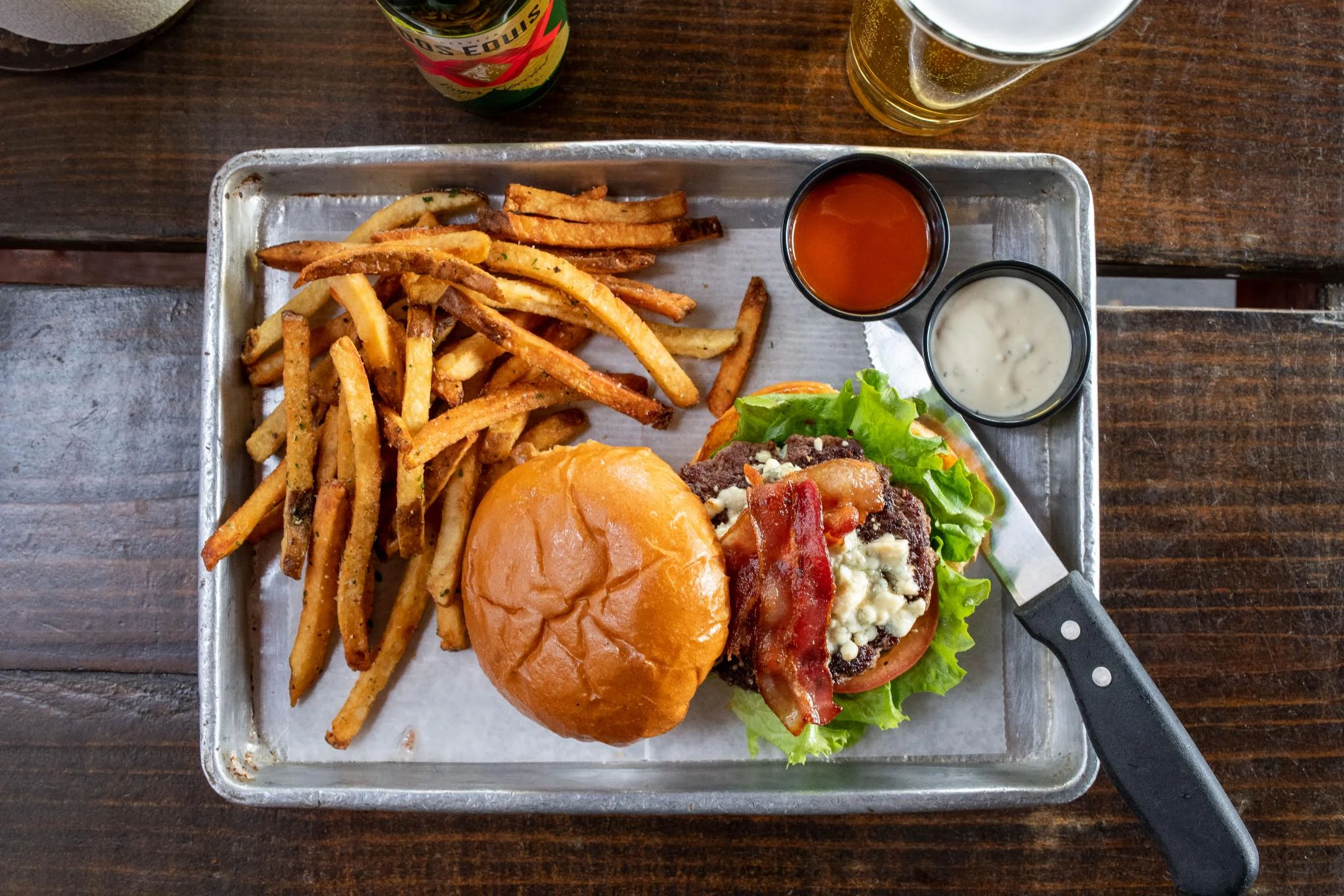 2701 Custer Parkway - Crimson Smoke Negroni