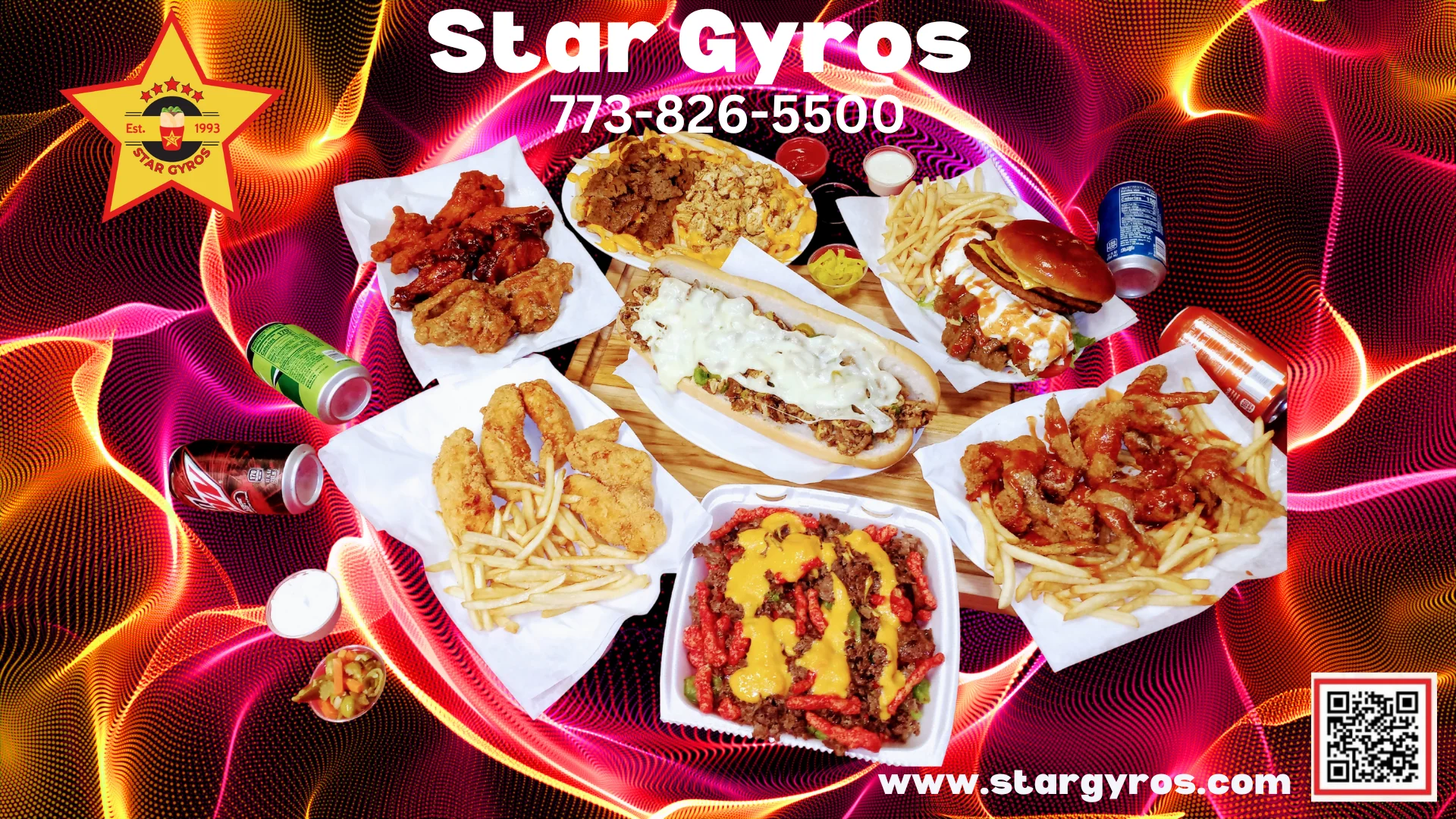 Star Gyros - 3 PCS CATFISH FILLET WITH FRIES