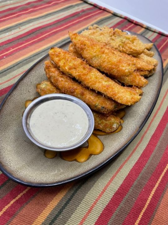 pickle spears fried