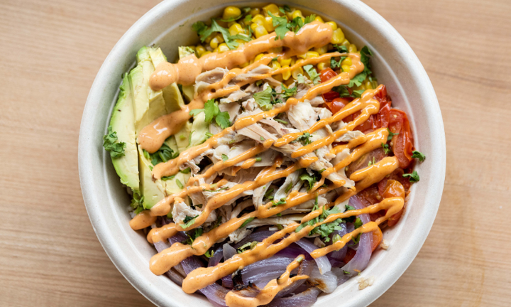 Organic Krush Rockville Centre - MM - Wild Blueberry Donut