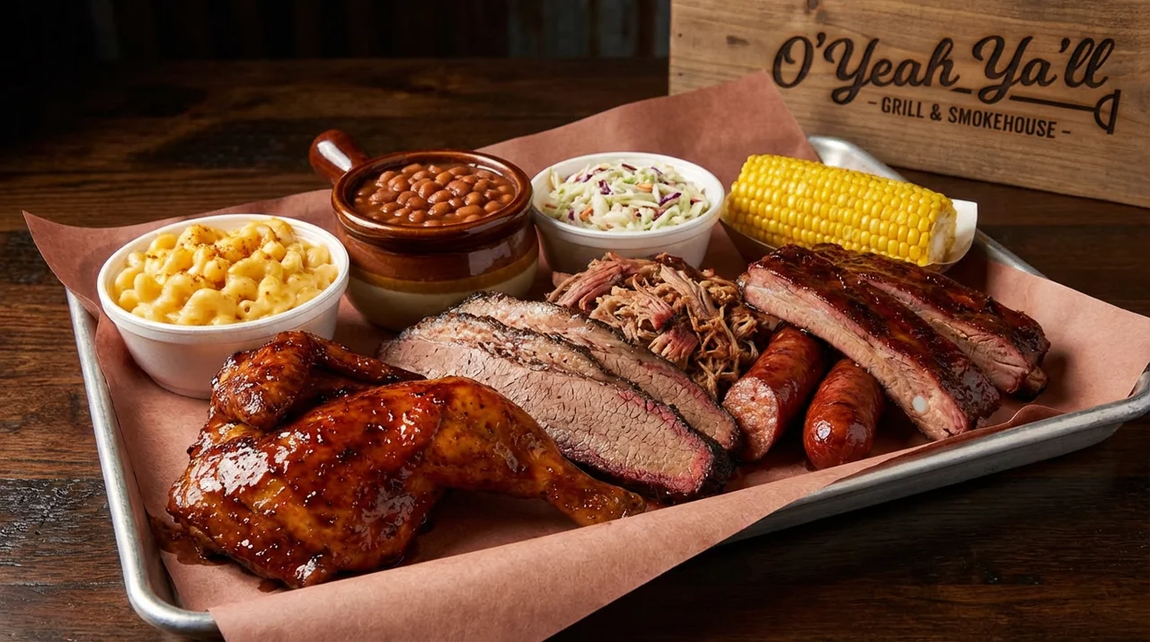 O'Yeah Ya'll - Grill & Smokehouse - Breakfast Pulled Pork Burrito