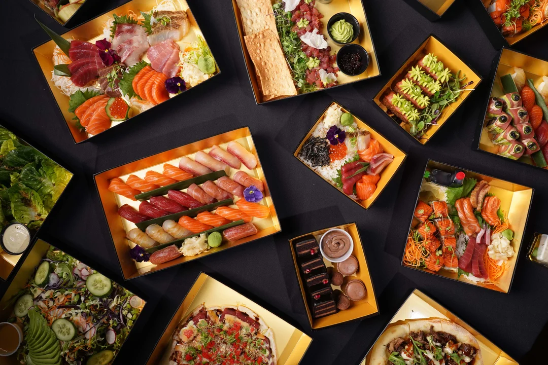 Tabernacle Steakhouse - Rainbow Dragon Roll