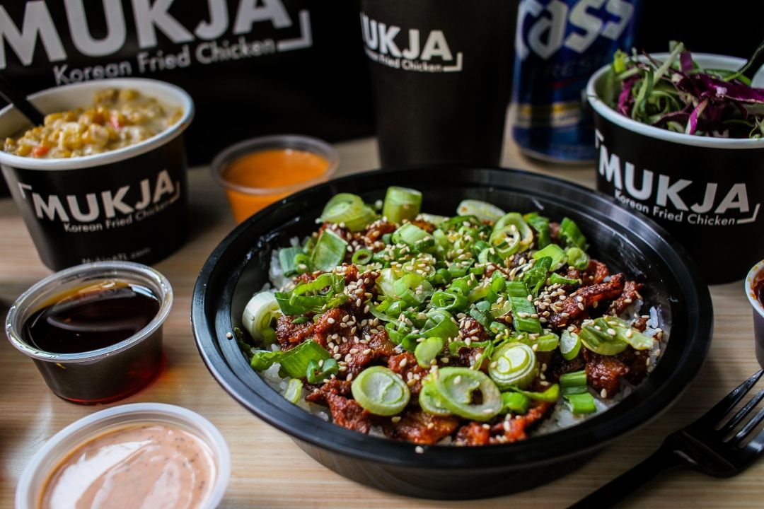 Mukja Korean Fried Chicken - Bulgogi cheesesteak