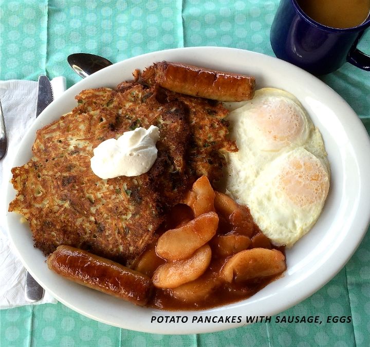 Potato Pancake Platter | Skillets