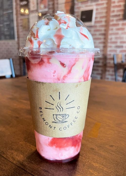 white raspberry mocha