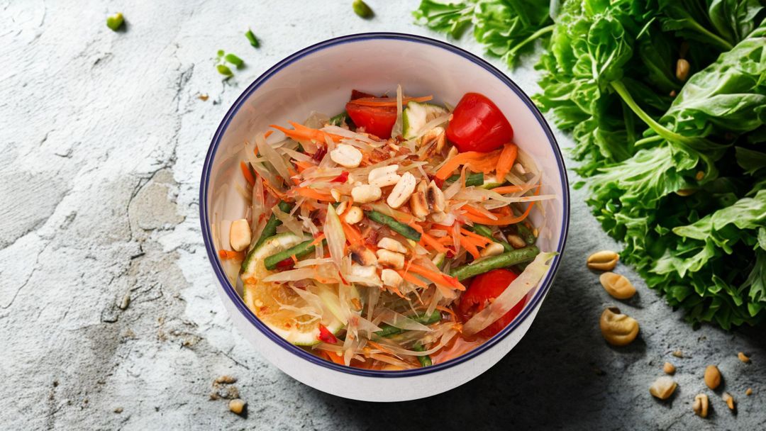Som Tam (Papaya salad) | Mikey's Thai Tapas
